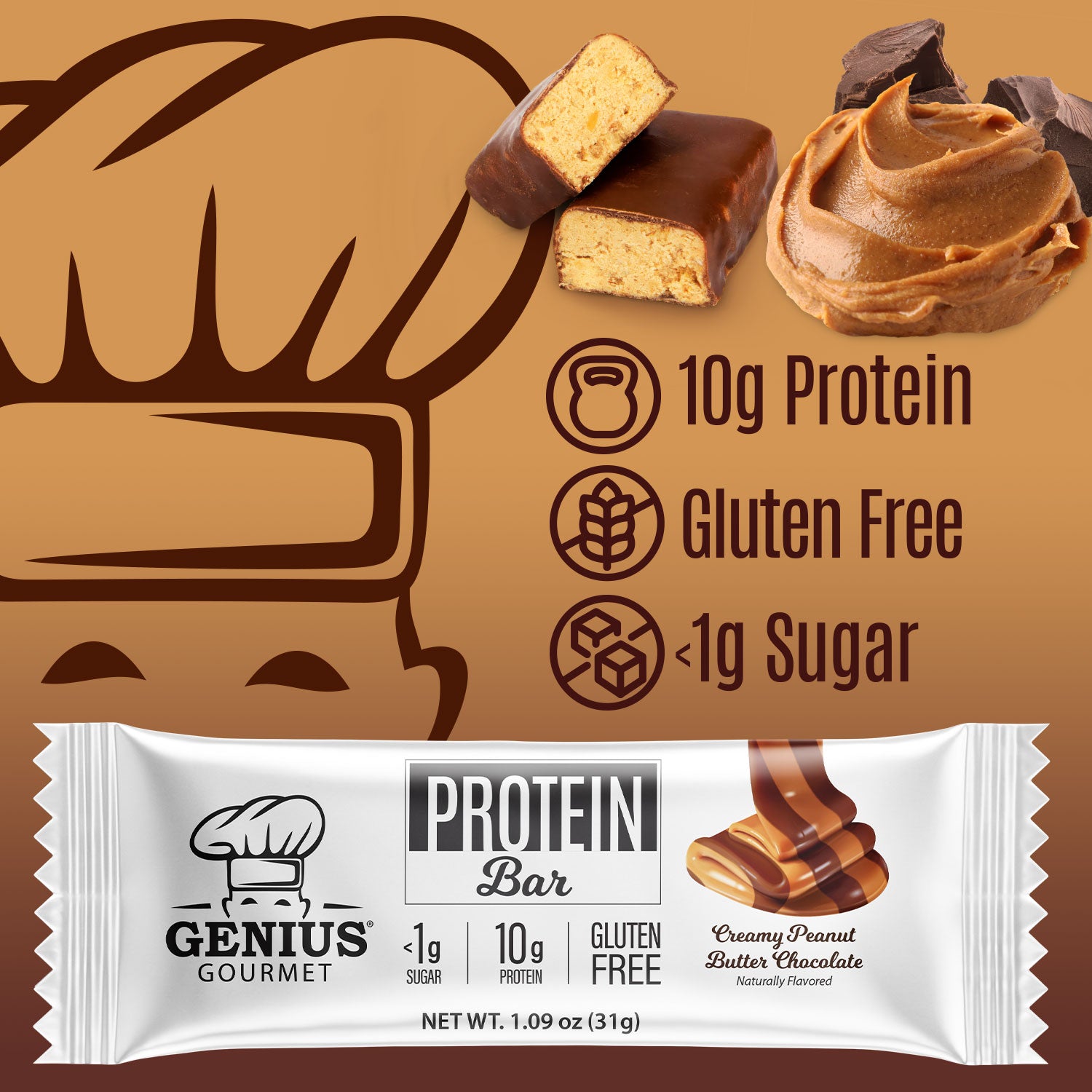 Genius Gourmet | Deliciously Smart Protein Snacks