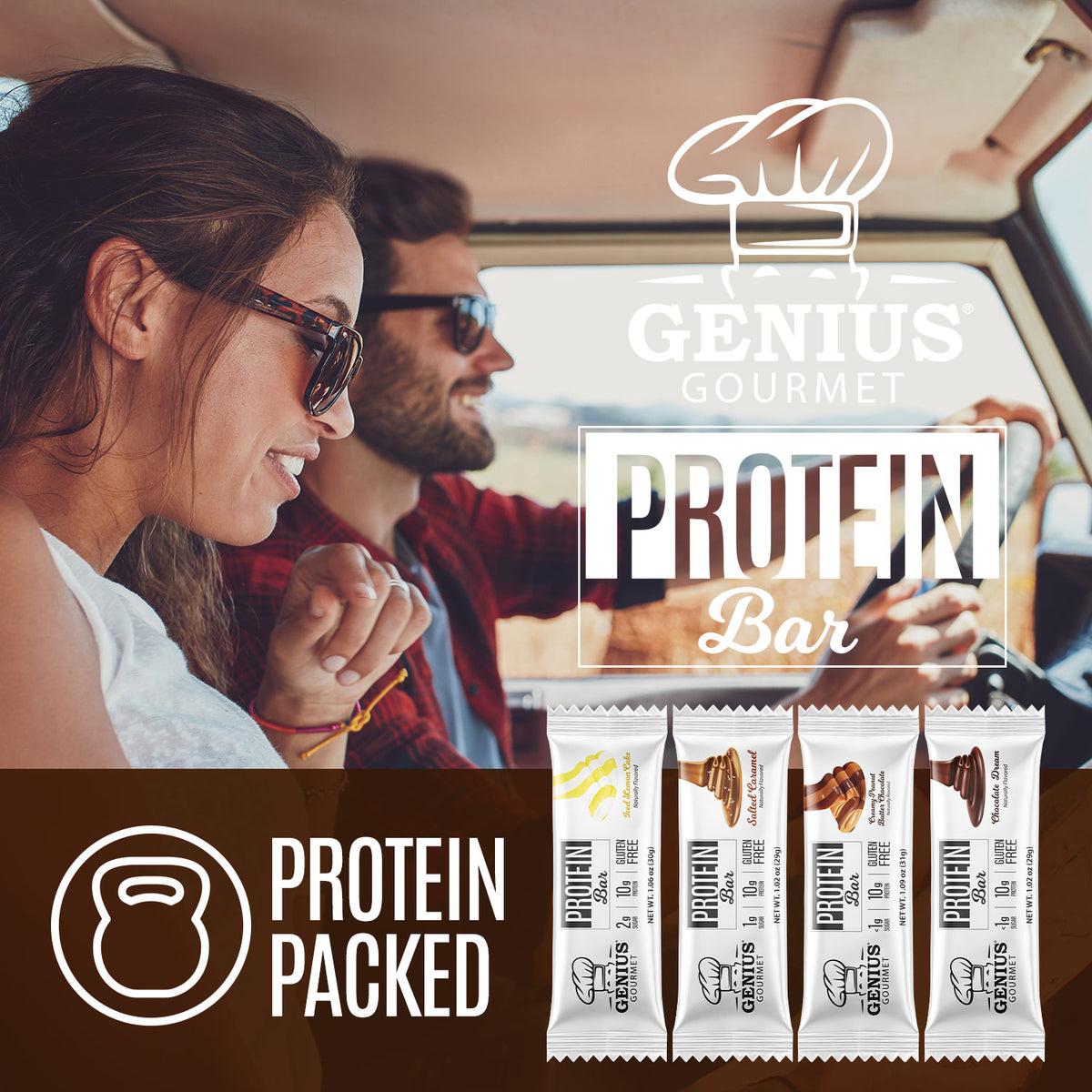 Genius Gourmet | Deliciously Smart Protein Snacks